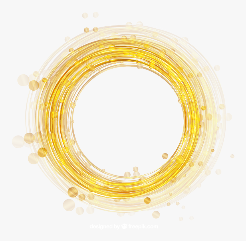 Gold Ring Vector Material Png Download - Bangle, Transparent Png ...