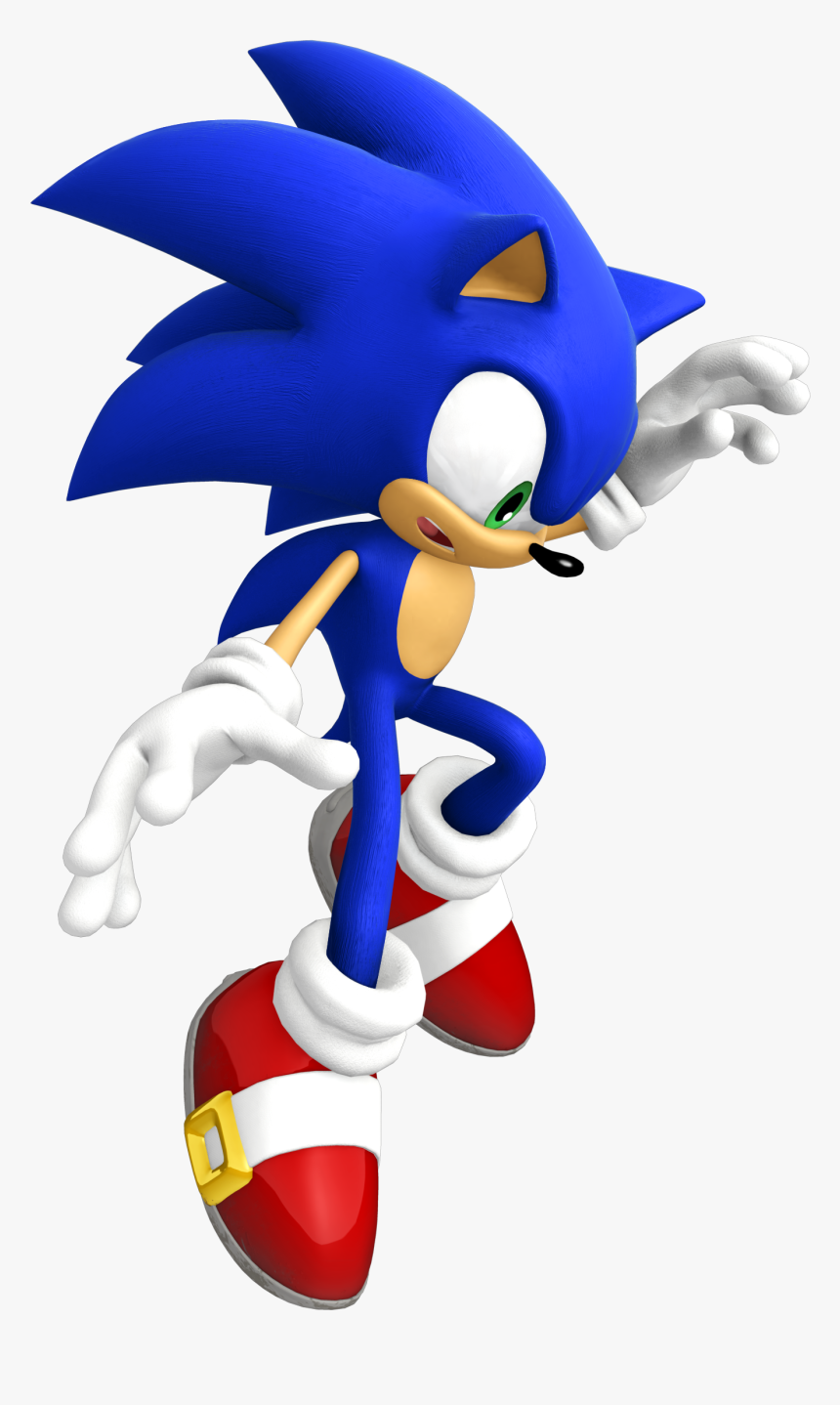 Sonic The Hedgehog Falling, HD Png Download , Transparent Png Image ...