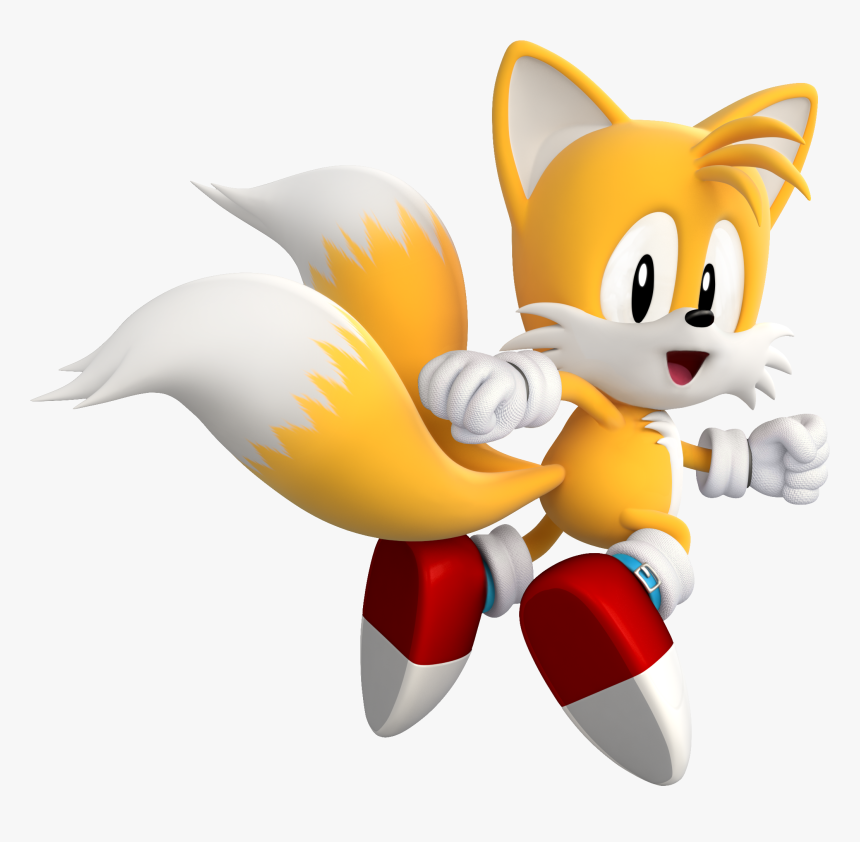 Sonic The Hedgehog Classic Tails, HD Png Download , Transparent Png ...