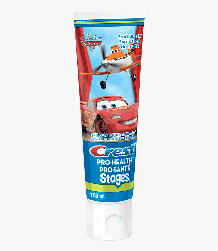 Crest Pro-health Stages Cars Toothpaste - Acrylic Paint, HD Png ...