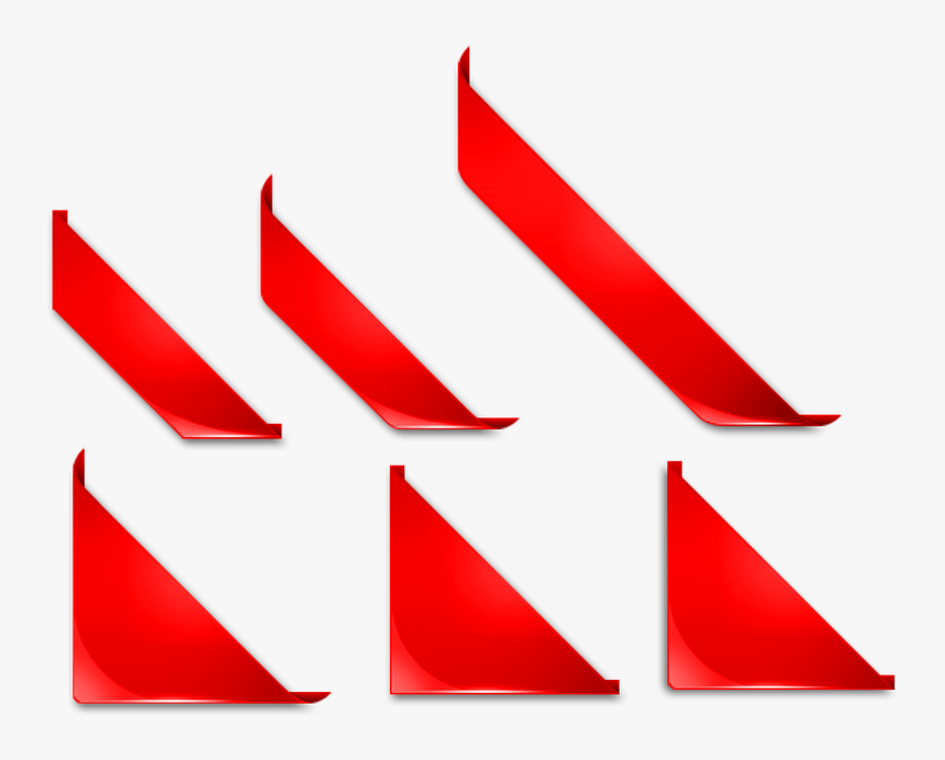 Graphic, Design, Ribbon, Corners, Corner, Transparent - Ribbon Corner ...