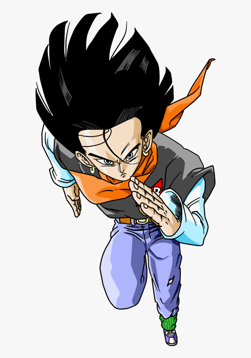 Dragon Ball Z Android 17 Png , Transparent Cartoons - Android 17 ...