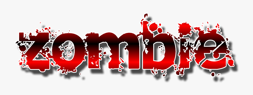Graphics, Text, Zombie, Dark, Creepy, Horror, Blood - Zombie Name Png ...