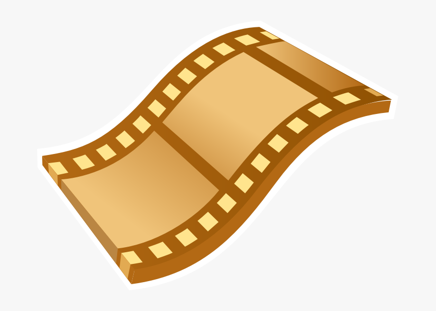 Gold Film Reel Transparent, HD Png Download , Transparent Png Image ...