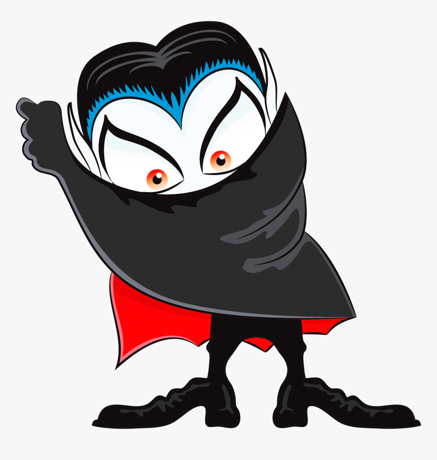 Cute Halloween Vampire Clipart - Halloween Vampire Clipart, HD Png ...