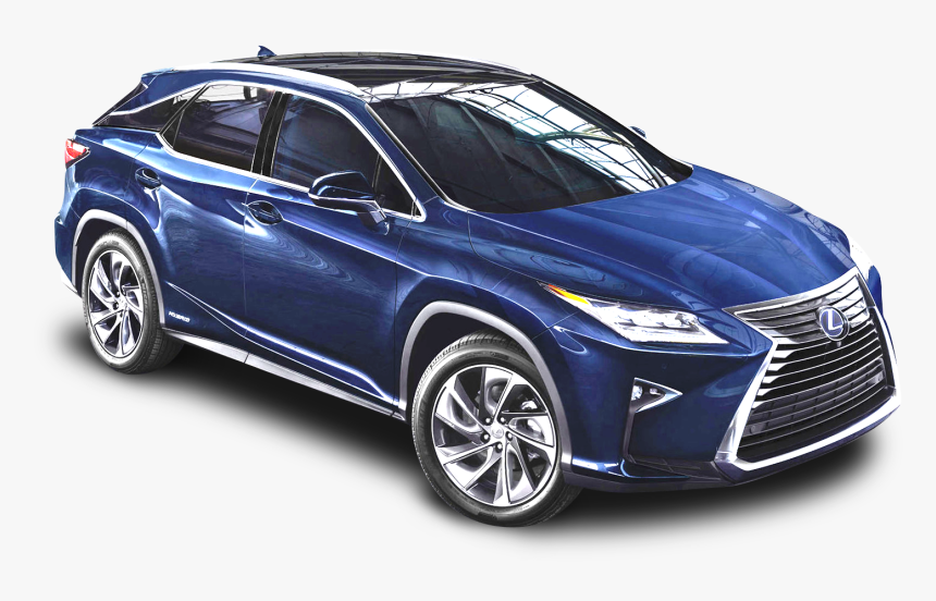 Lexus Rx 450h Blue Car Png Image - Lexus Rx450h Png, Transparent Png ...