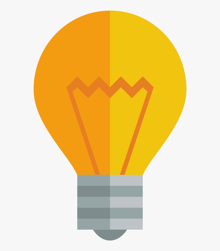 Light Bulb Icon - Light Bulb Vector Png, Transparent Png , Transparent ...