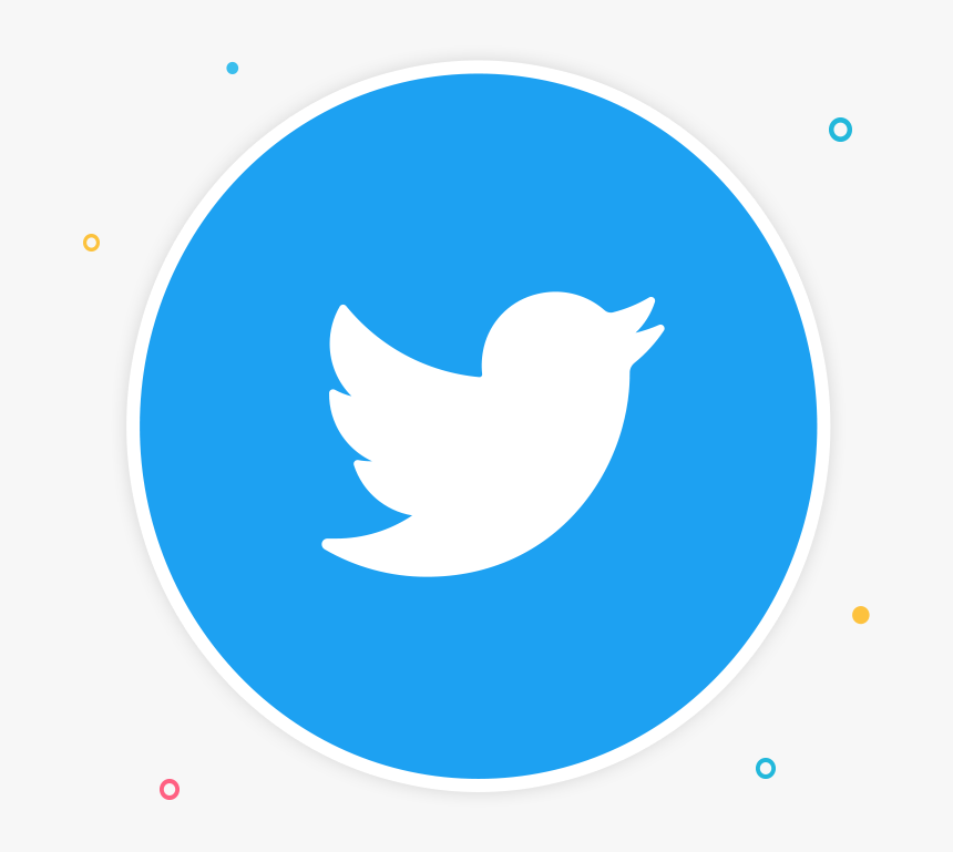 Grey Twitter Icon For Website, HD Png Download , Transparent Png Image ...