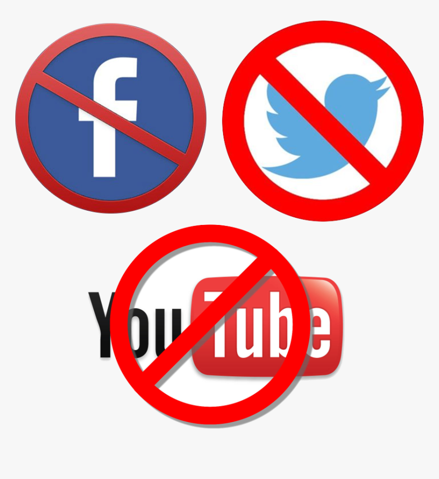 Ban Facebook, Ban Youtube, Ban Twitter, Alternative, HD Png Download ...