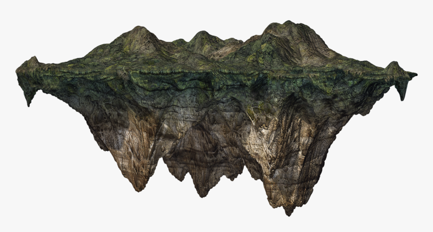 Floating Rocks Png