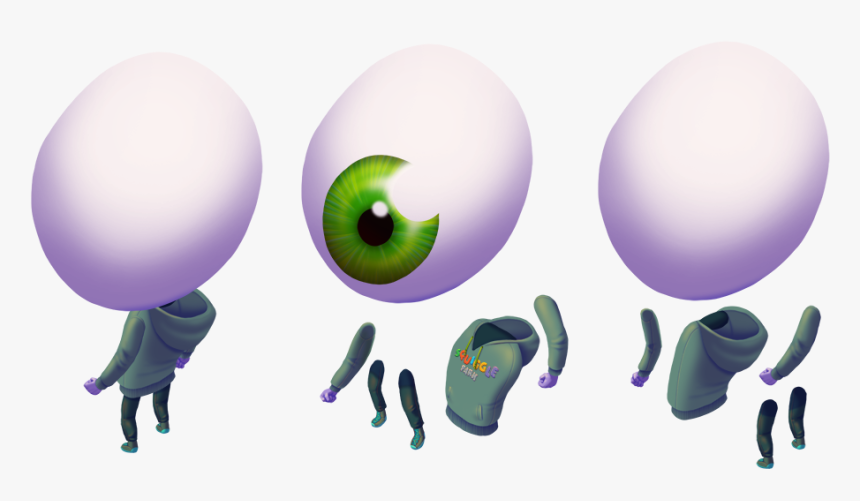 Avatars Eyeball Parts Breakdown, HD Png Download , Transparent Png ...