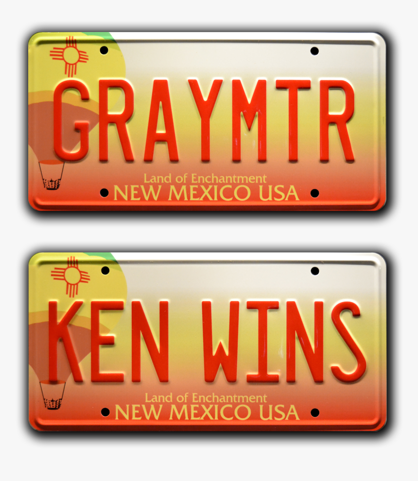 Transparent Walter White Png - New Mexico State License Plate, Png ...