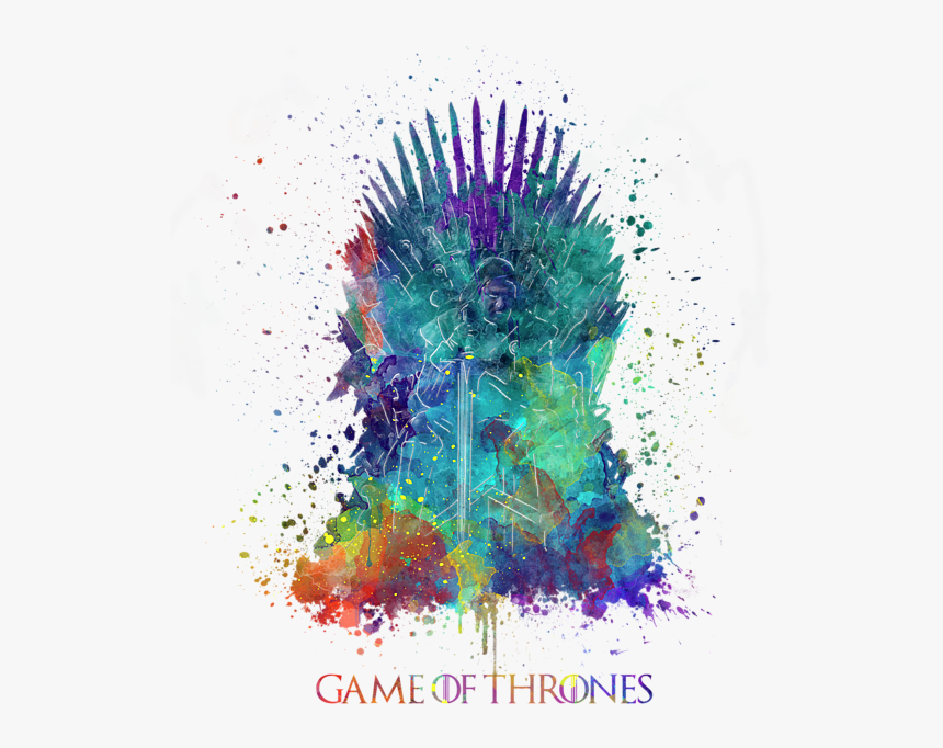 Iron Throne Water Color, HD Png Download , Transparent Png Image - PNGitem