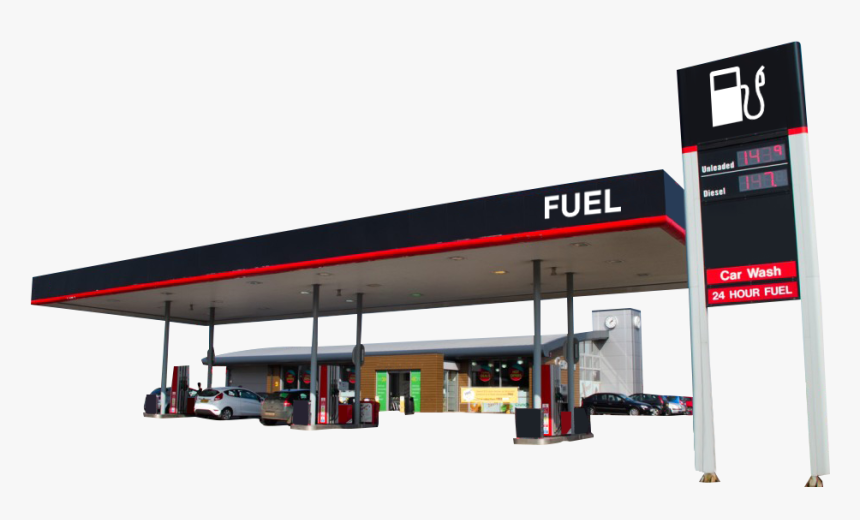 Unbranded Gas Station, HD Png Download , Transparent Png Image - PNGitem