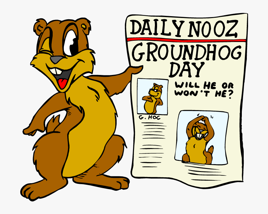 Happy Groundhog Day Clip Art