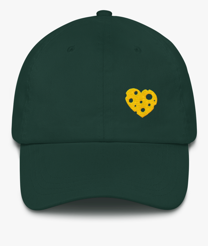 Image Of Cheese Heart Hat - Baseball Cap, HD Png Download , Transparent ...