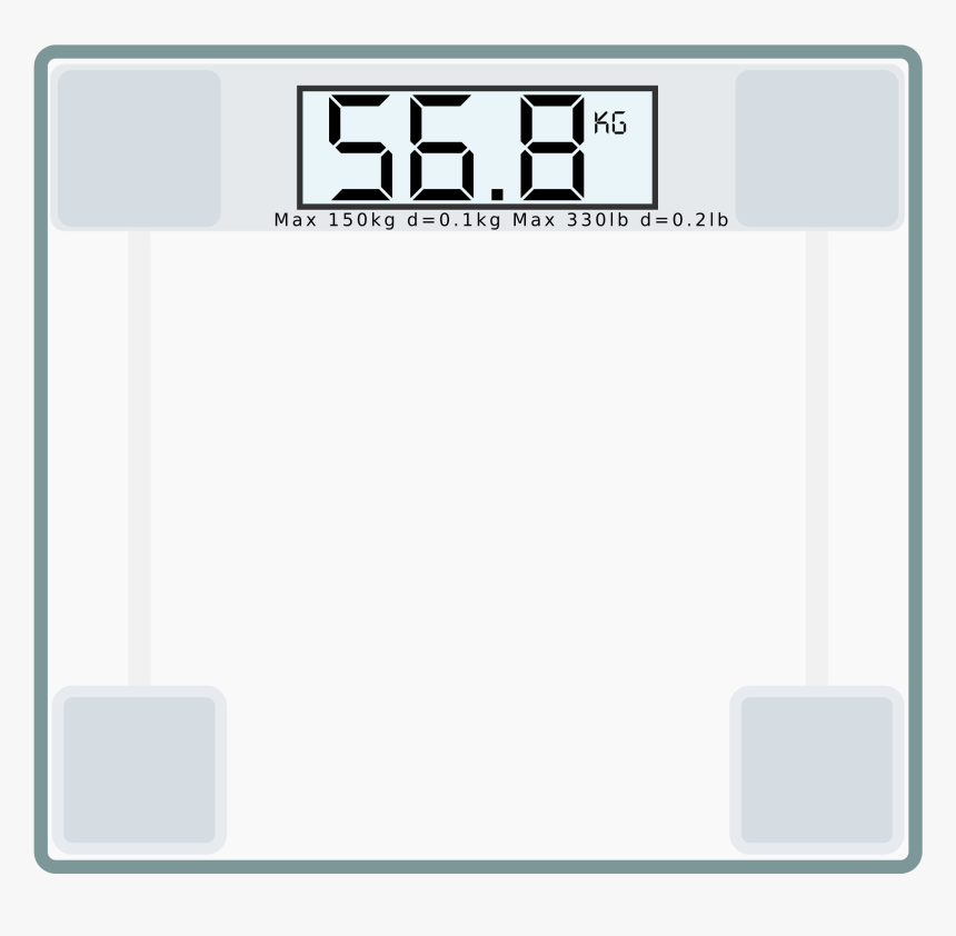 Balance Digital Clip Arts - Digital Weight Scale Clipart, HD Png ...