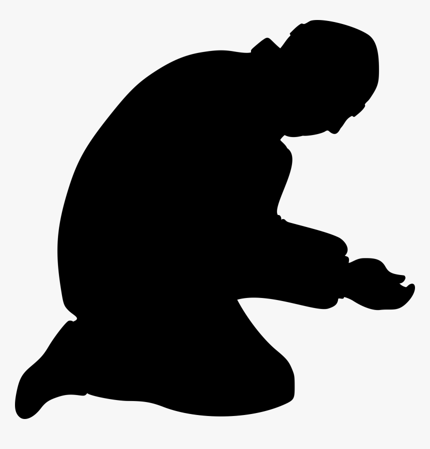 Imploring Icons Png Free - Beggar Silhouette Png, Transparent Png ...