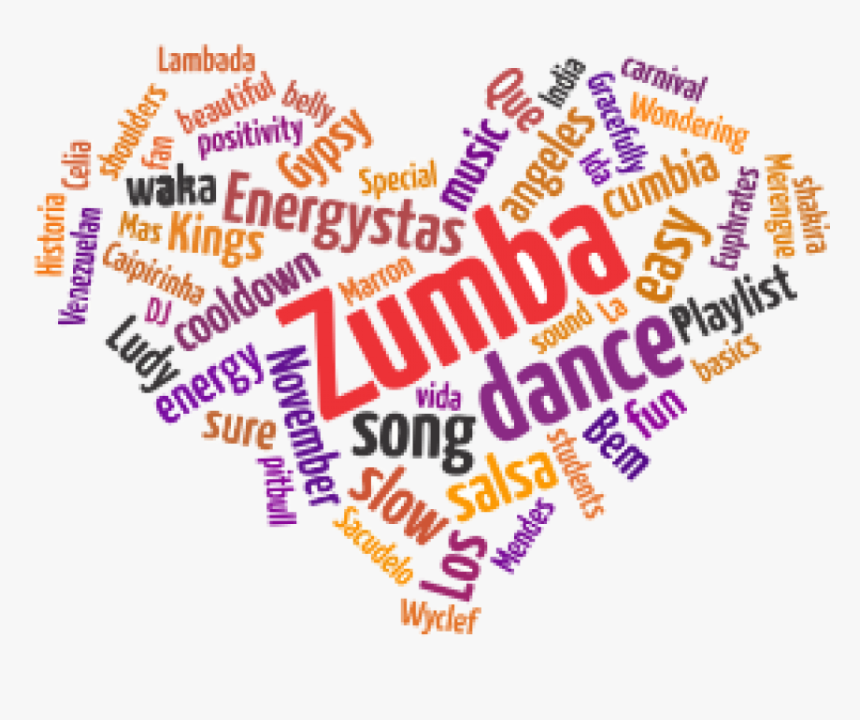 Zumba T Shirt Design - Zumba Love, HD Png Download , Transparent Png ...
