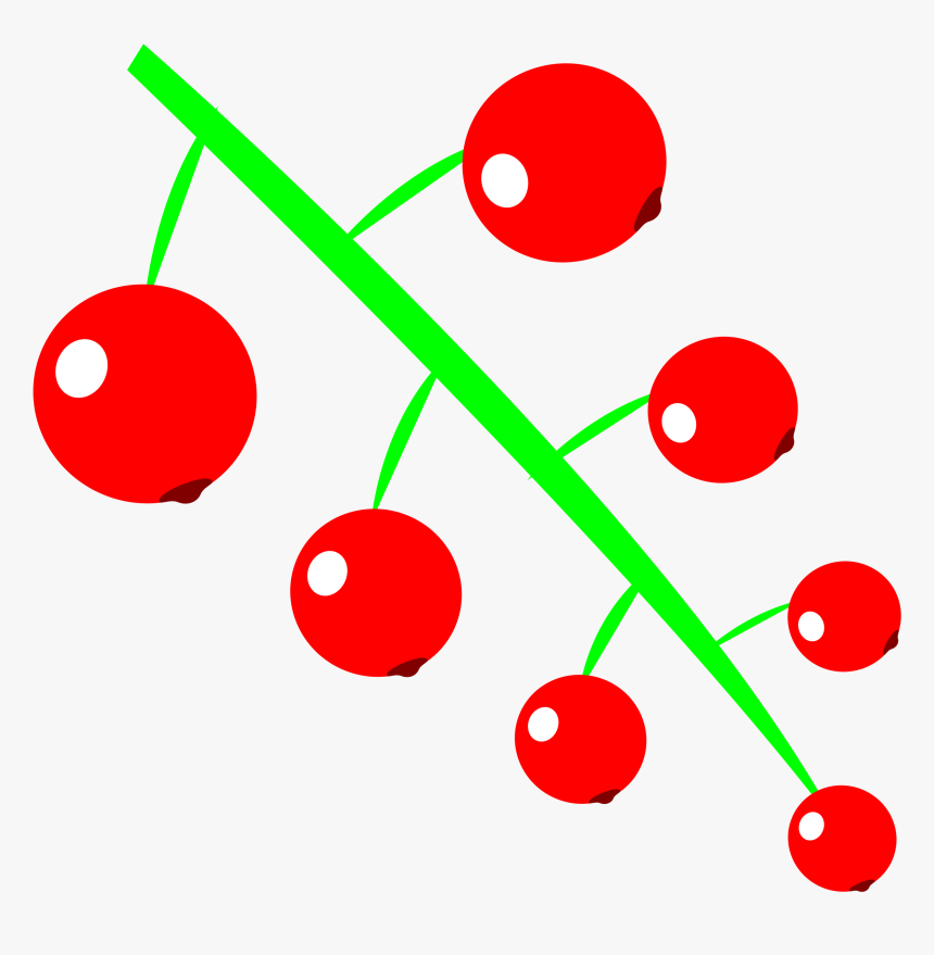 Berries Clip Arts - Red Berry Clipart, HD Png Download , Transparent ...