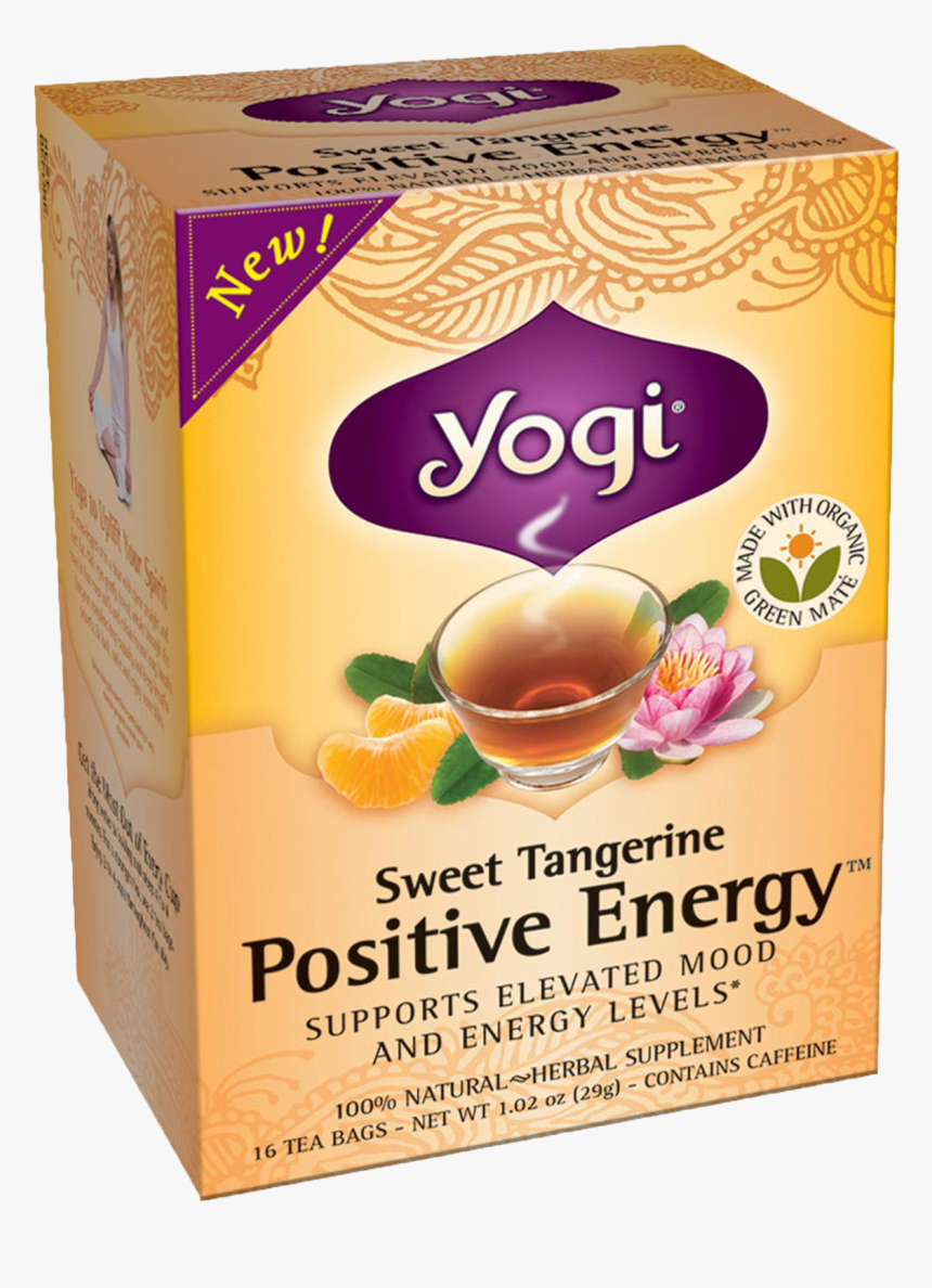 Yogi Tea Herbal Tea - Yogi Herbal Tea, HD Png Download , Transparent ...