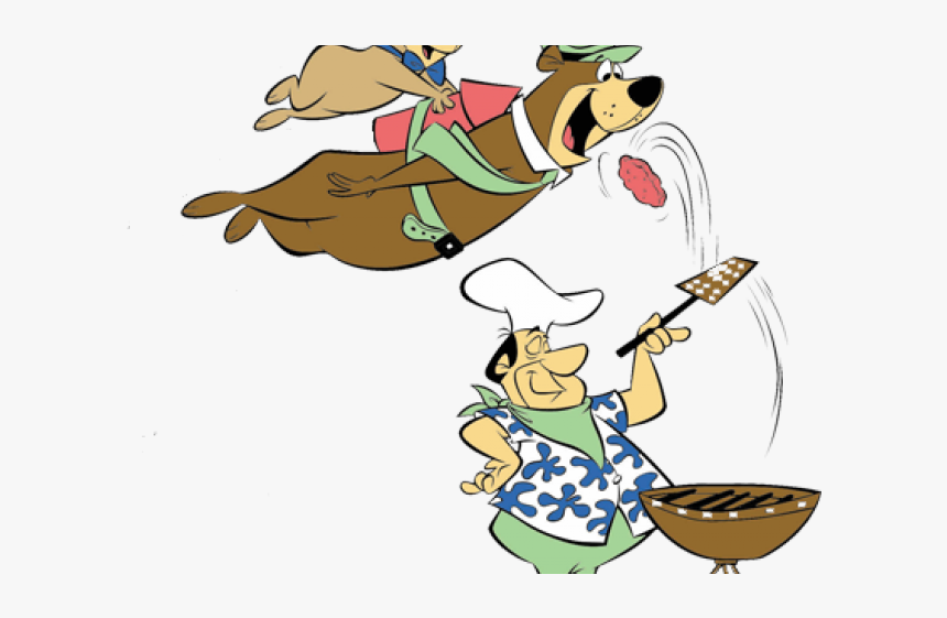 Picnic Clipart Yogi Bear - Yogi Bear Eating Png, Transparent Png ...