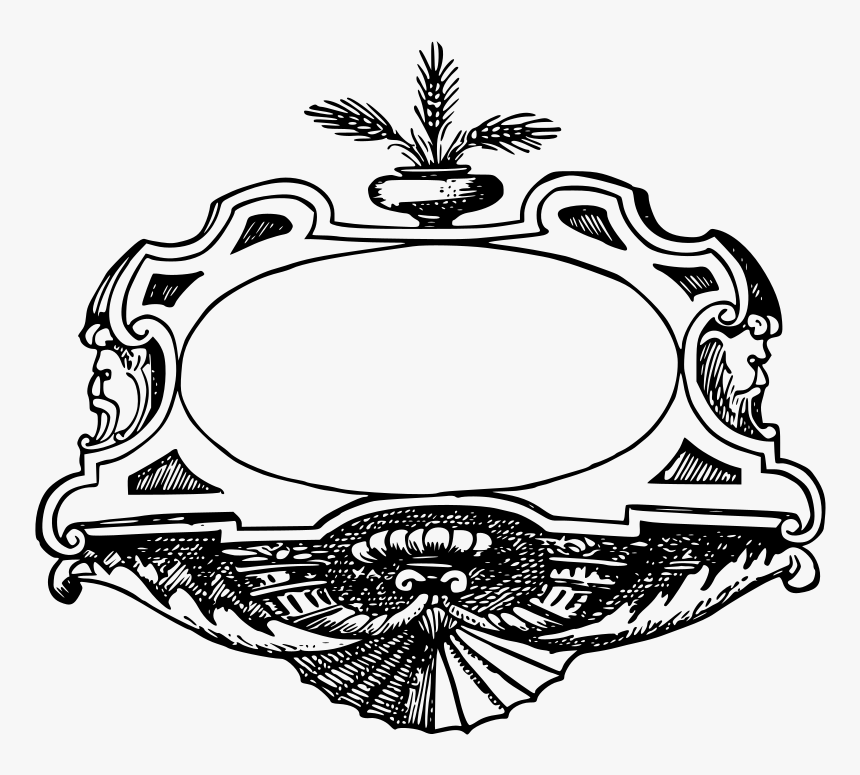 Oval Frame - Clip Art, HD Png Download , Transparent Png Image - PNGitem