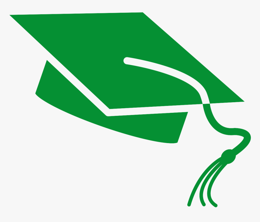 Grad Cap Icon - Graduate Cap Green Png, Transparent Png , Transparent ...