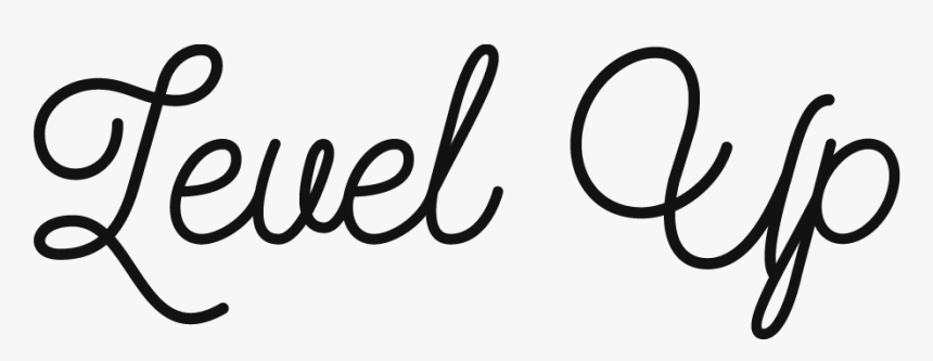 Level Up Black And White, HD Png Download , Transparent Png Image - PNGitem