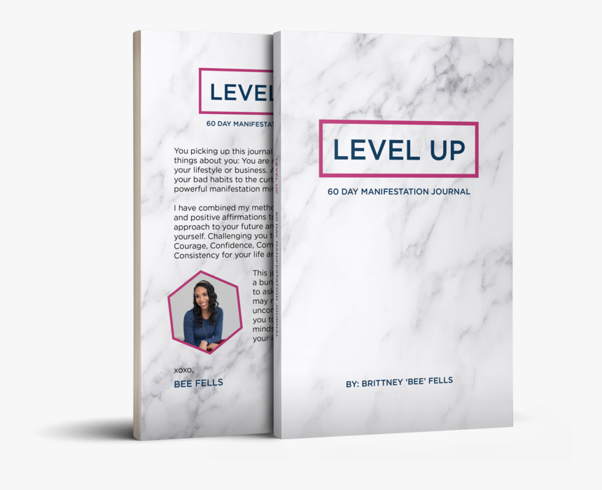 Level Up Journal Mockup , Png Download - Flyer, Transparent Png ...