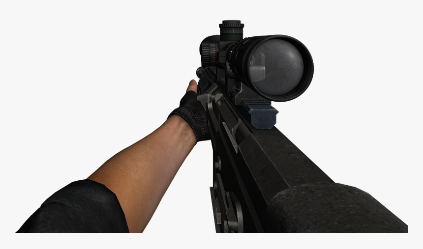 Transparent Bo2 Sniper Png - Assault Rifle, Png Download , Transparent ...