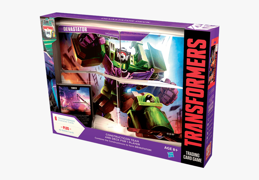 Product Home - Transformers Trading Card Game Devastator Deck, HD Png ...