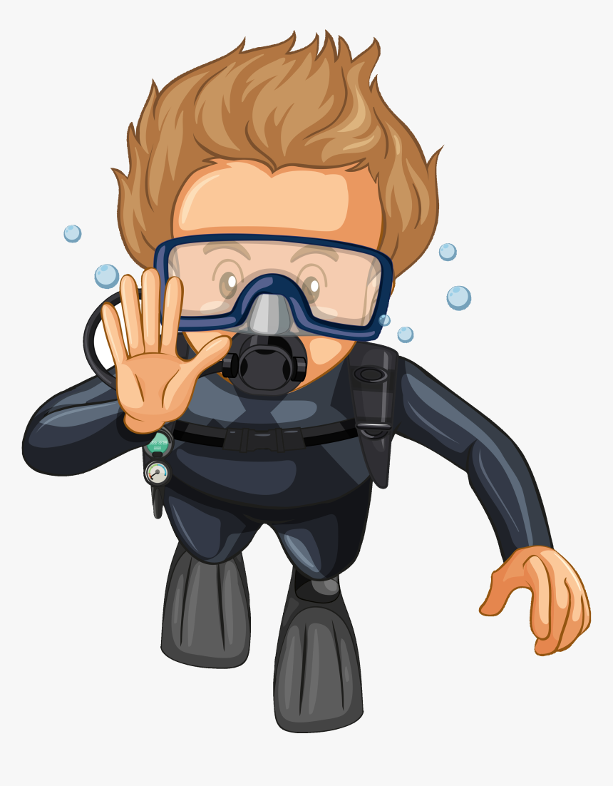 Clipart Diver Scuba