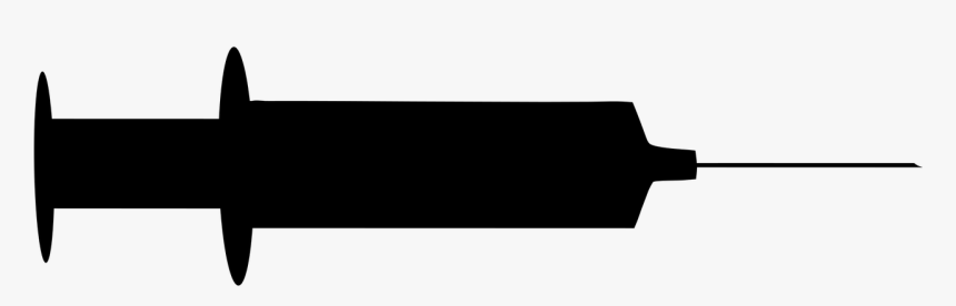 Syringe Clipart Black And White, HD Png Download , Transparent Png ...