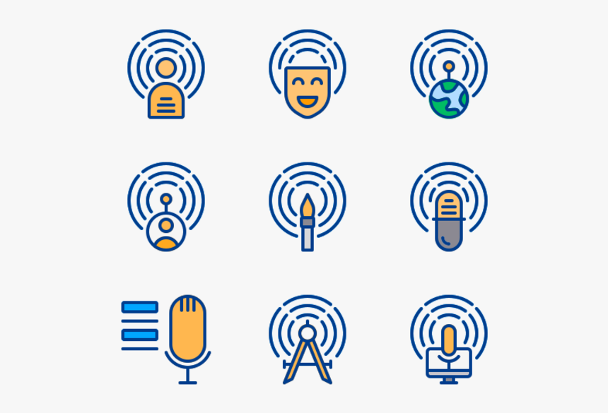 Podcast - Podcast Icons, HD Png Download , Transparent Png Image - PNGitem