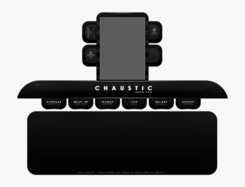 Imvu My Page Layout, HD Png Download , Transparent Png Image - PNGitem