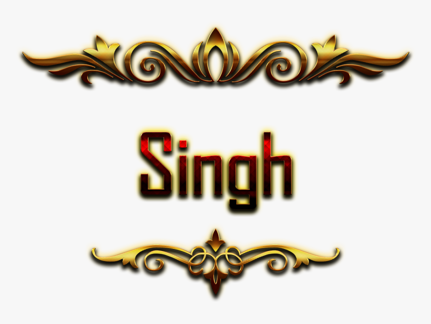 Singh Decorative Name Png - Hunter Name, Transparent Png , Transparent ...