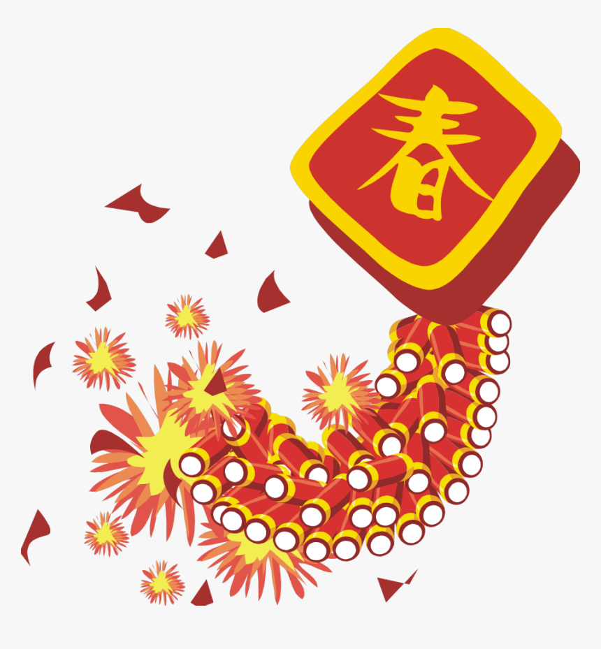 Cracker Clipart Cny - Firecracker Cny, HD Png Download , Transparent ...