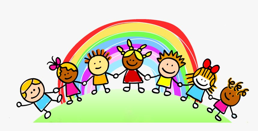 Happy Children Playing Clipart
