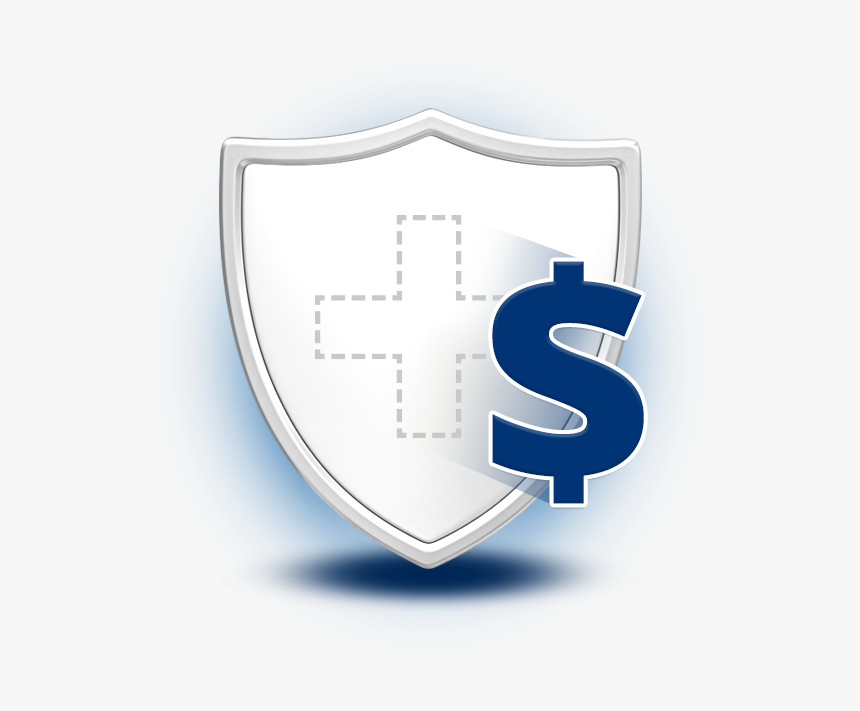 3d White Medicare Insurance Shield Featuredcontent - Emblem, HD Png ...