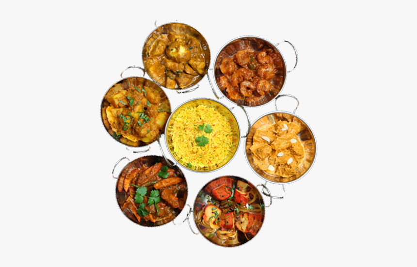 Indian Food - Indian Food Top View, HD Png Download , Transparent Png ...
