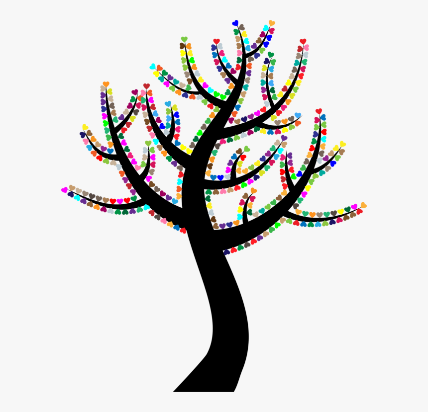 Plant,tree,branch - Clipart Simple Tree, HD Png Download , Transparent ...