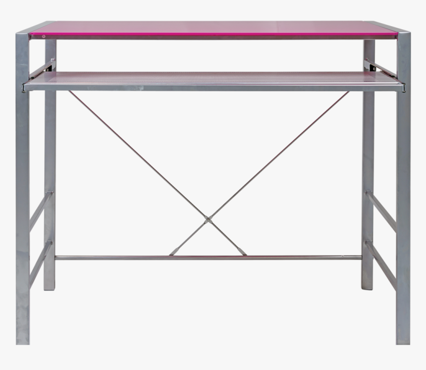 Neo Pink Computer Desk - Folding Table, HD Png Download , Transparent ...
