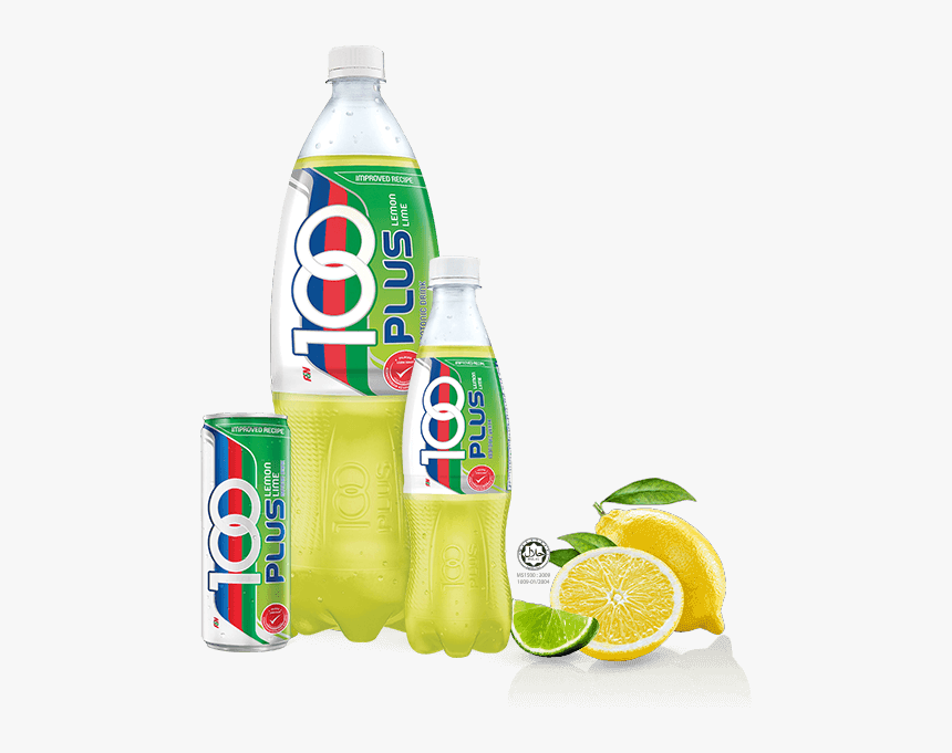 100plus Lemon Flavor - 100 Plus Lemon Lime, HD Png Download ...