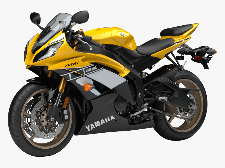 Bike Png Background - Yamaha R6 2014 Black, Transparent Png ...