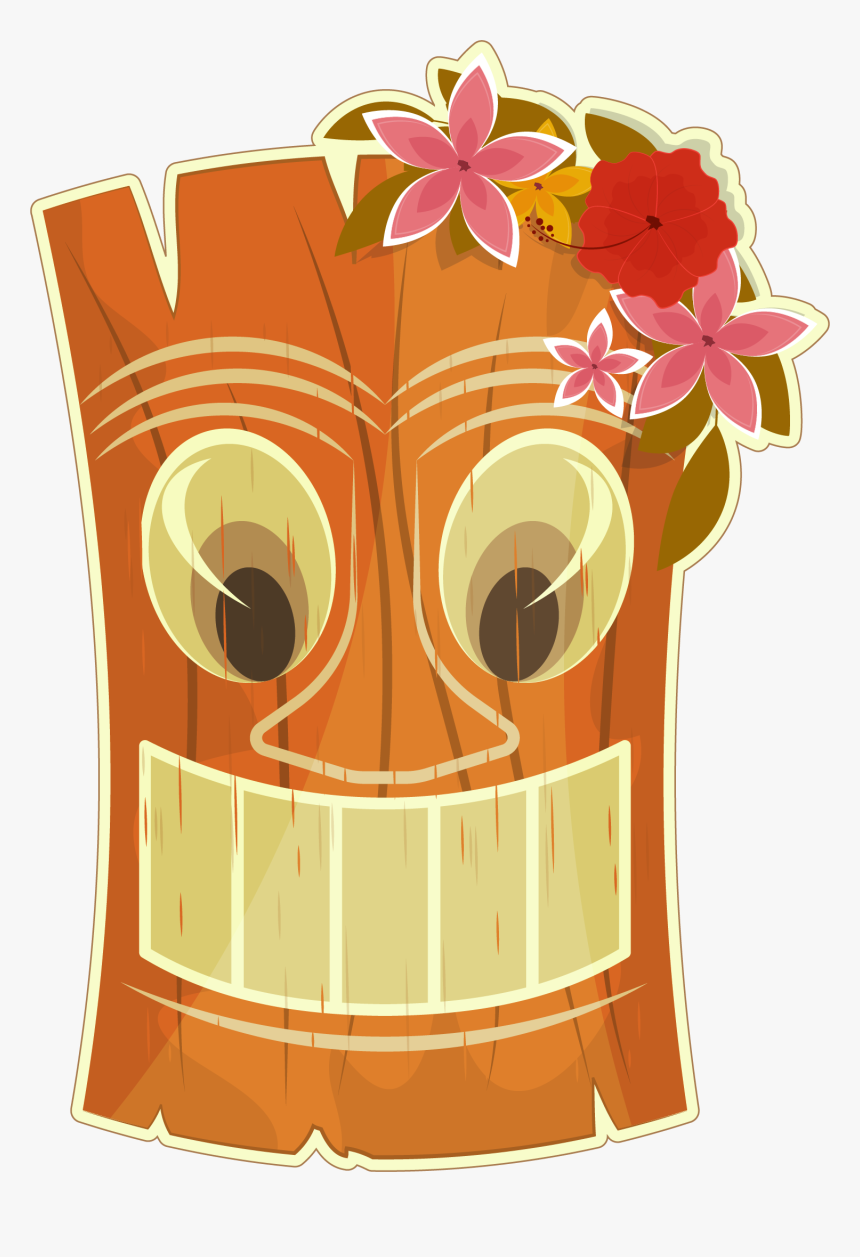 Tiki Mask Clip Art