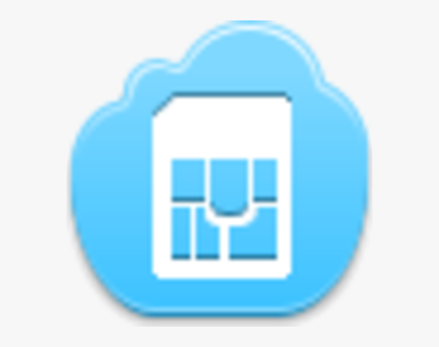 Icons Windows Sim Card For - Cloud Sim, HD Png Download , Transparent ...
