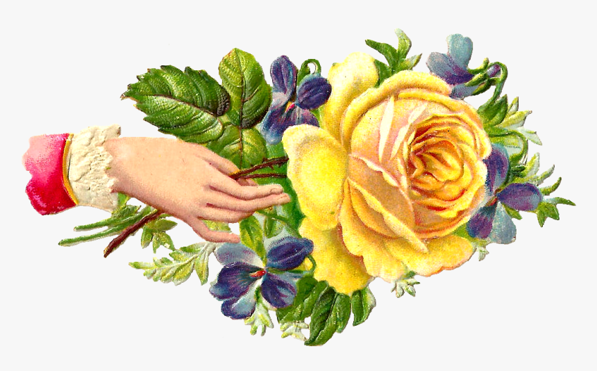 Flower Welcome Hand Png, Transparent Png , Transparent Png Image - PNGitem