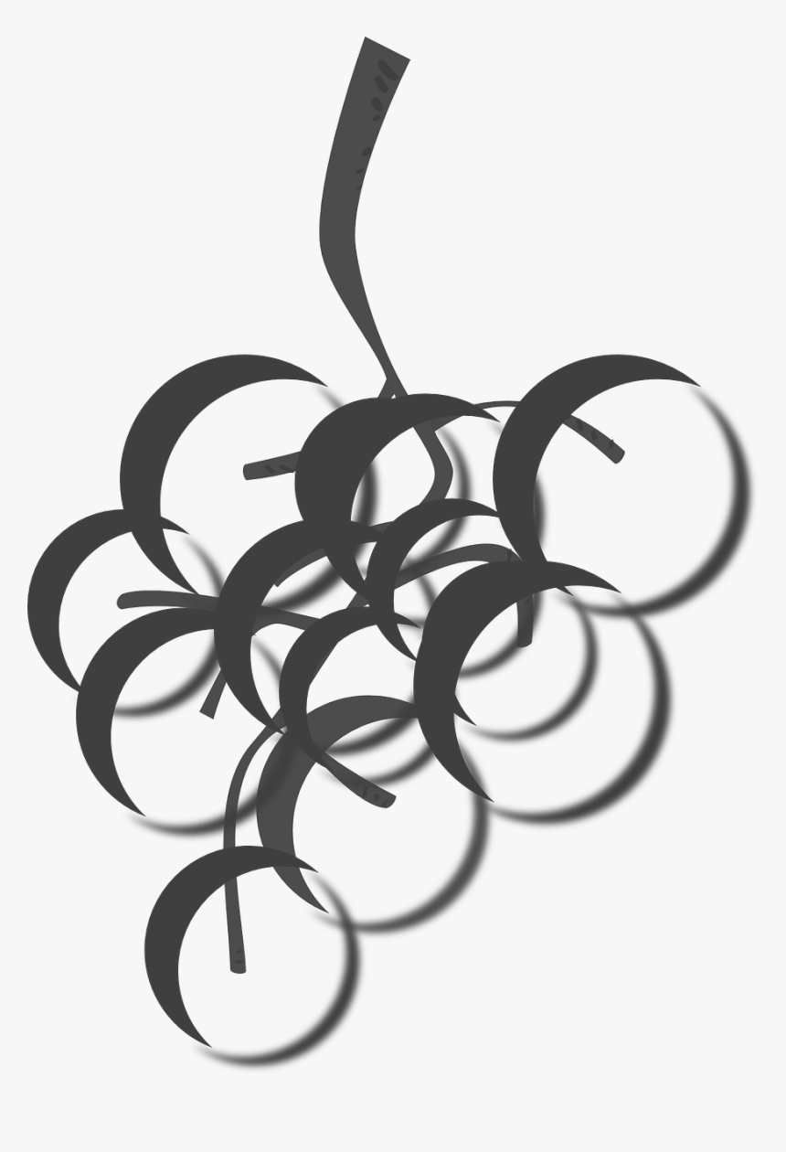Grape Clipart Cluster - Clip Art Grape Cluster, HD Png Download ...