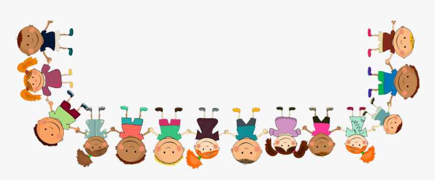 Kids Holding Hands Borders